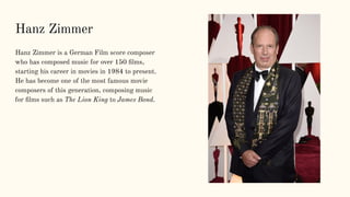 Composer Presentation: Hanz Zimmer | PDF