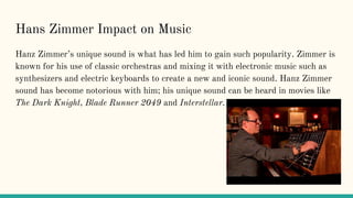 Composer Presentation: Hanz Zimmer | PDF