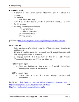 CP Handout#3 | PDF