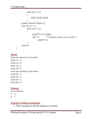 CP Handout#9 | PDF | Programming Languages | Computing