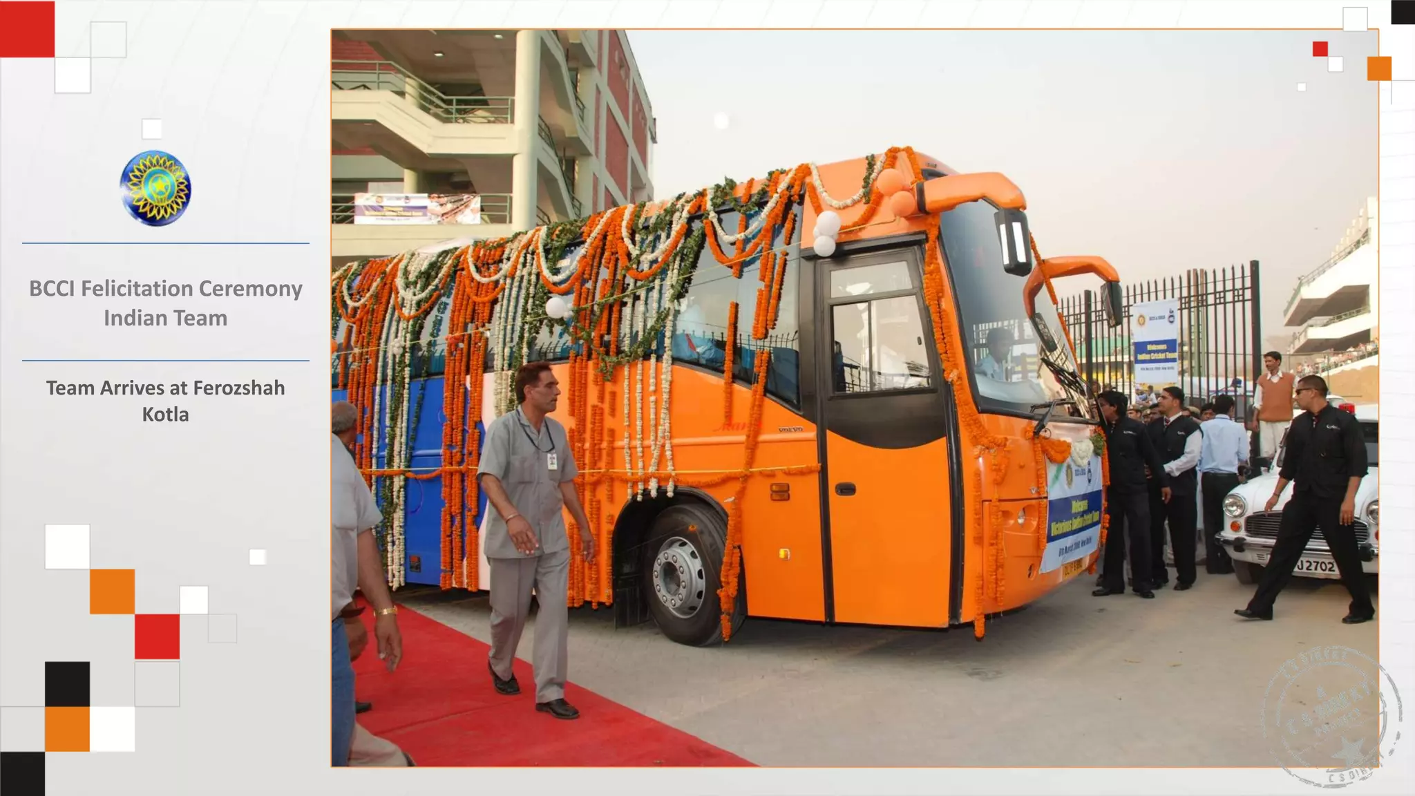 Cp bcci felicitation ceremony | PPTX