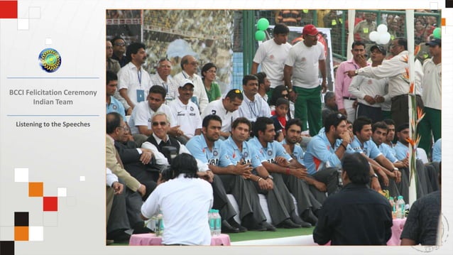 Cp bcci felicitation ceremony | PPTX