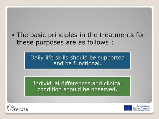 CP-Care - Module 2 - Basic principles treatment and care | PPT