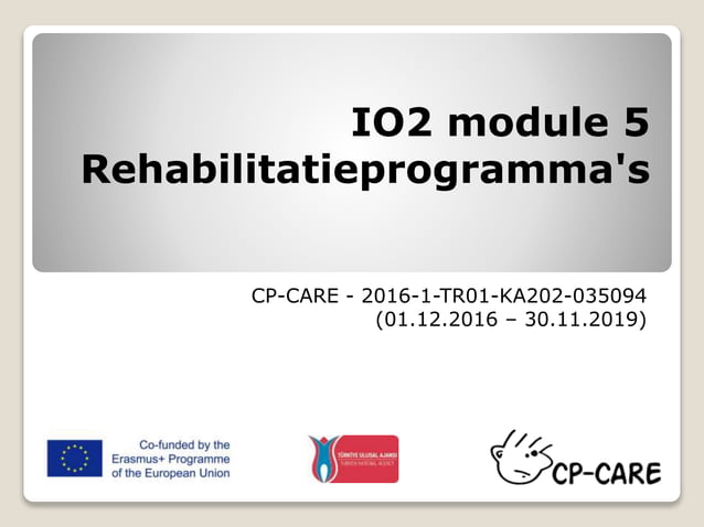 Module 5 Rehabilitation Programs last | PPT