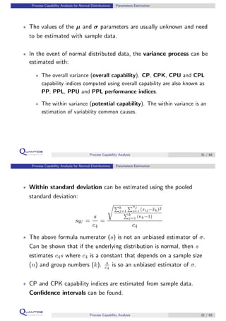 Cp cpk para distribuciones no normales | PDF