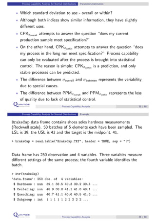 Cp cpk para distribuciones no normales | PDF