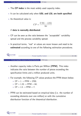 Cp cpk para distribuciones no normales | PDF