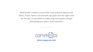 Exploring the Different Types of Multimedia | PDF