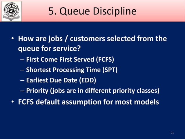 Queueing Theory and its BusinessS Applications | PPTX | Internet for ...