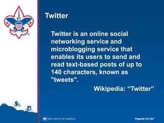 CP11 @twitter, facebook, and more...what's it all about? | PDF