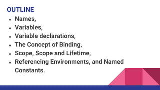 Cp 111 lecture 3 | PPT