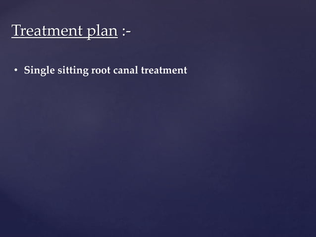 manegment of intraoral sinus in single sitting endodontics | PPTX