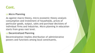 Cp 3 educational planning | PPTX