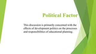 Cp 3 educational planning | PPTX