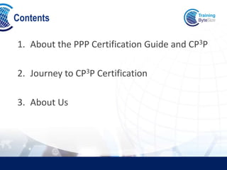 CP3P Public Private Partnerships Training | PPT