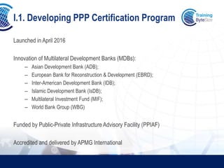 CP3P Public Private Partnerships Training | PPTX | Business Banking & Finance | Business