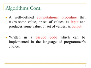 CP4151 ADSA unit1 Advanced Data Structures and Algorithms | PPT