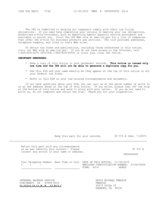 Cp575 Notice 1291124000505[1] | PDF