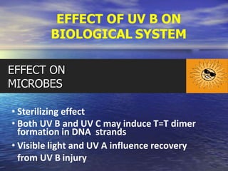 Ozone depletion and UV radiations leading to increased ionizing ...
