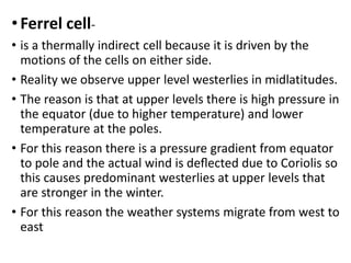 weather cells and systems, jet streams, climate change | PPTX