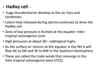 weather cells and systems jet streams climate change and implications | PPT