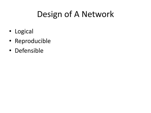 Cp7101 design and management of computer networks -network | PPT