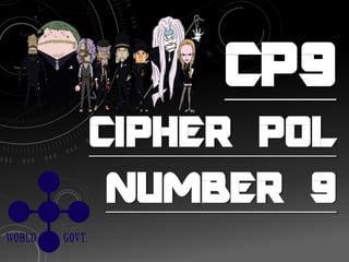 CP9-Cipher Pol Number 9 | PDF