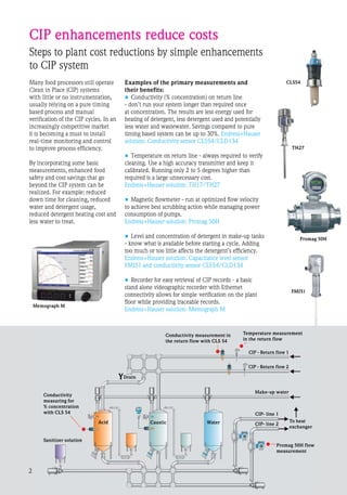 Food Talkline Cip And Inventory | PDF
