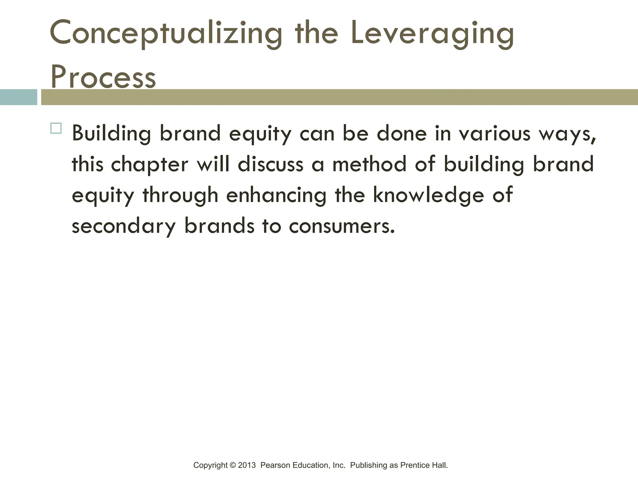 cp9 Leveraging Secondary brand management.ppt