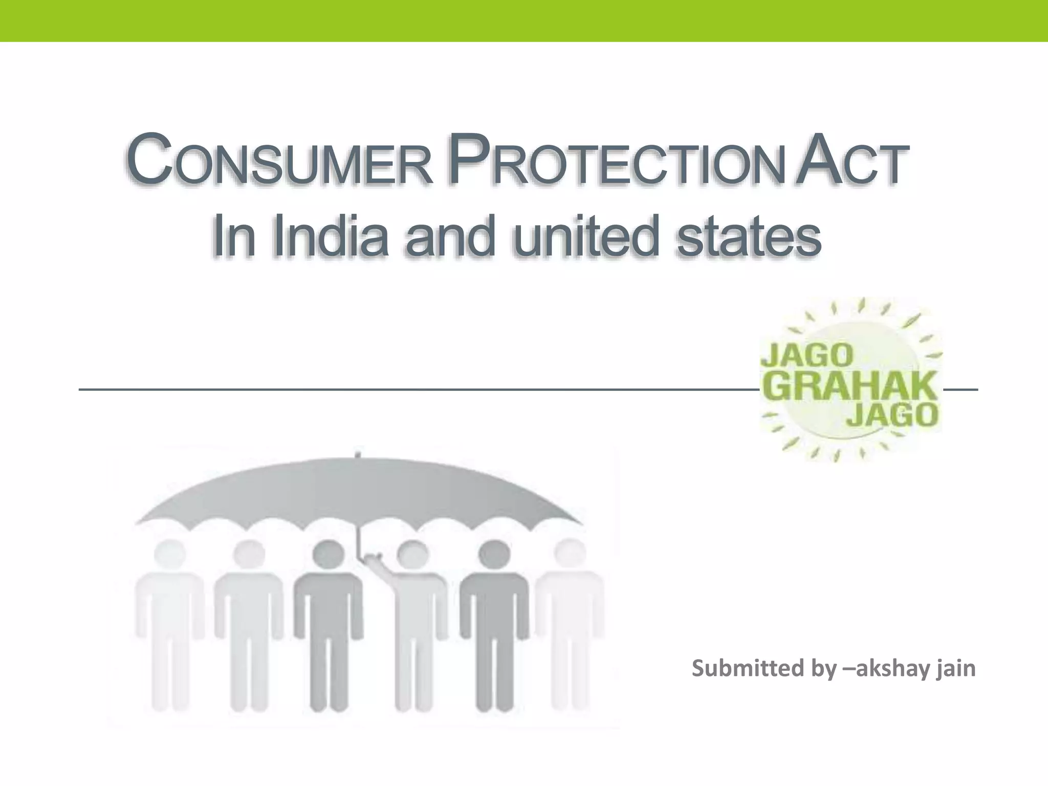 Consumer protection act | PPTX