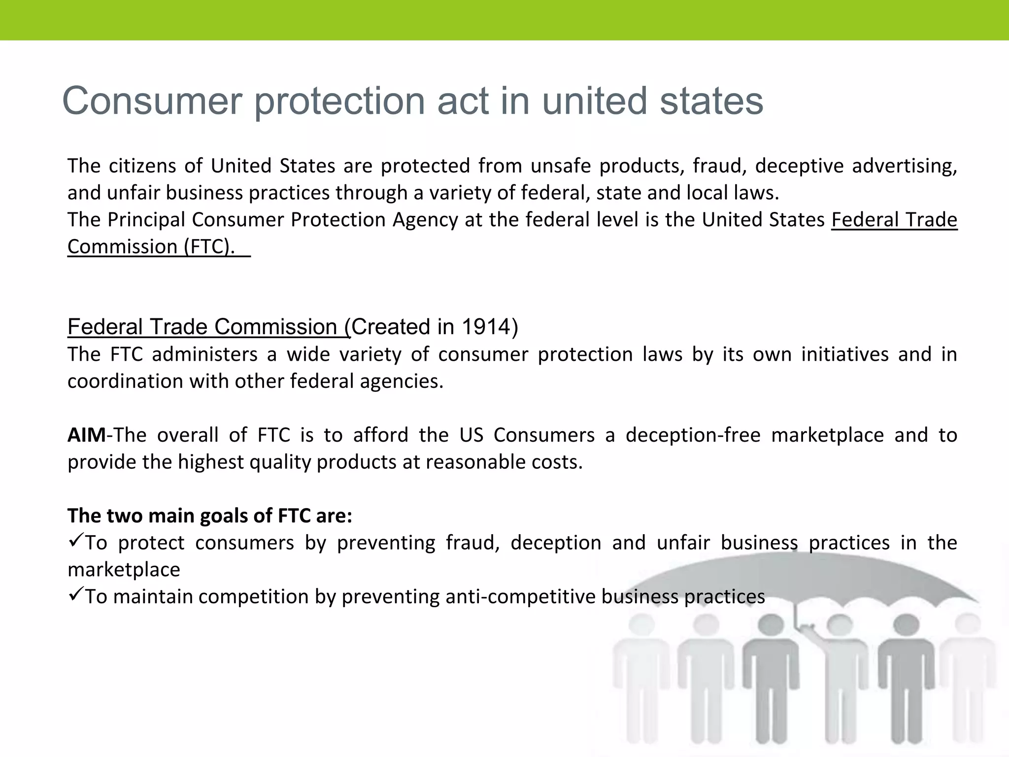 Consumer protection act | PPTX
