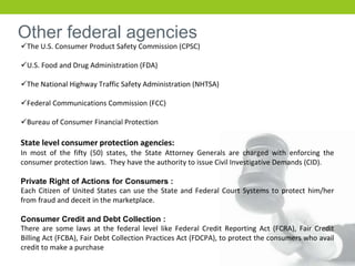 Consumer protection act | PPTX