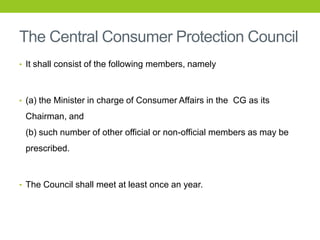 Consumer Protection Act | PPSX