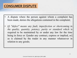 Consumer Protection Act | PPTX