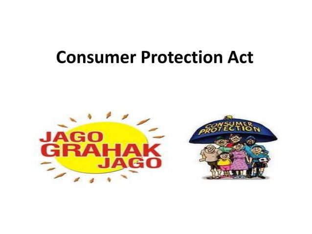 Consumer Protection Act | PPTX