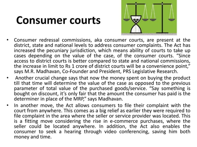 Consumer dispute redressal mechanism | PPTX | Consumer Issues | Business