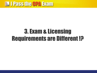 Cpa Exam Educational Requirements | PPTX
