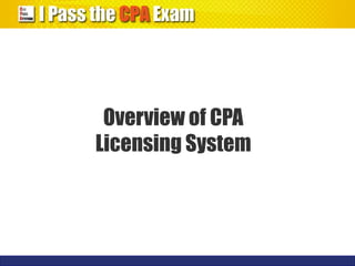 Cpa Exam Educational Requirements | PPTX