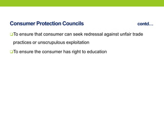 Consumer Protection Act | PPTX | Consumer Issues | Business