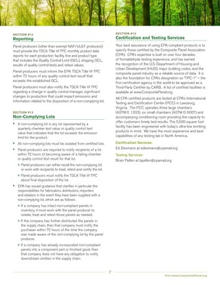 EPA Title VI TSCA Regulations for Wood Fabricators | PDF