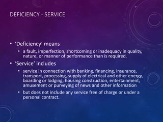 CONSUMER PROTECTION ACT, 1986 | PPT