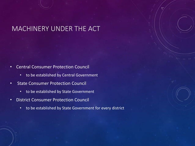 CONSUMER PROTECTION ACT, 1986 | PPT