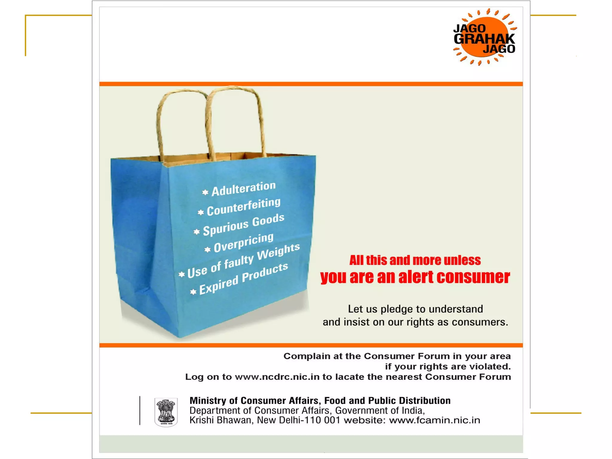 Consumer Protection Act-1986 | PPT