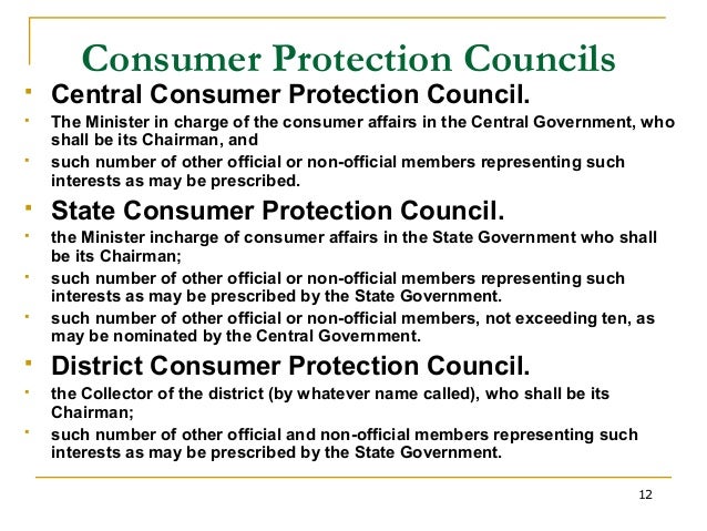 Consumer Protection Act-1986