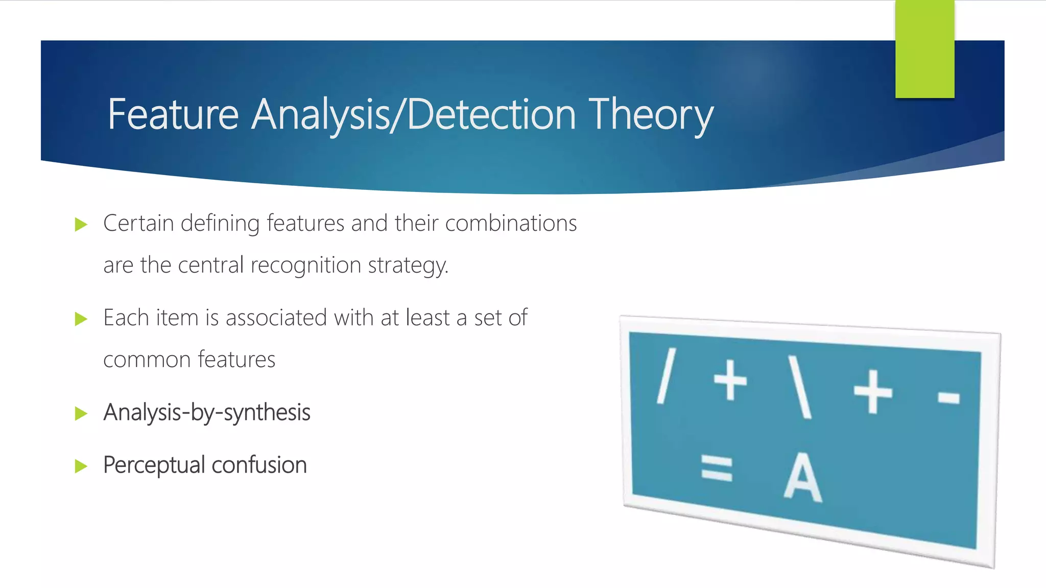 Pattern Recognition: A cognitive process | PPTX