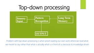 Pattern Recognition: A cognitive process | PPTX