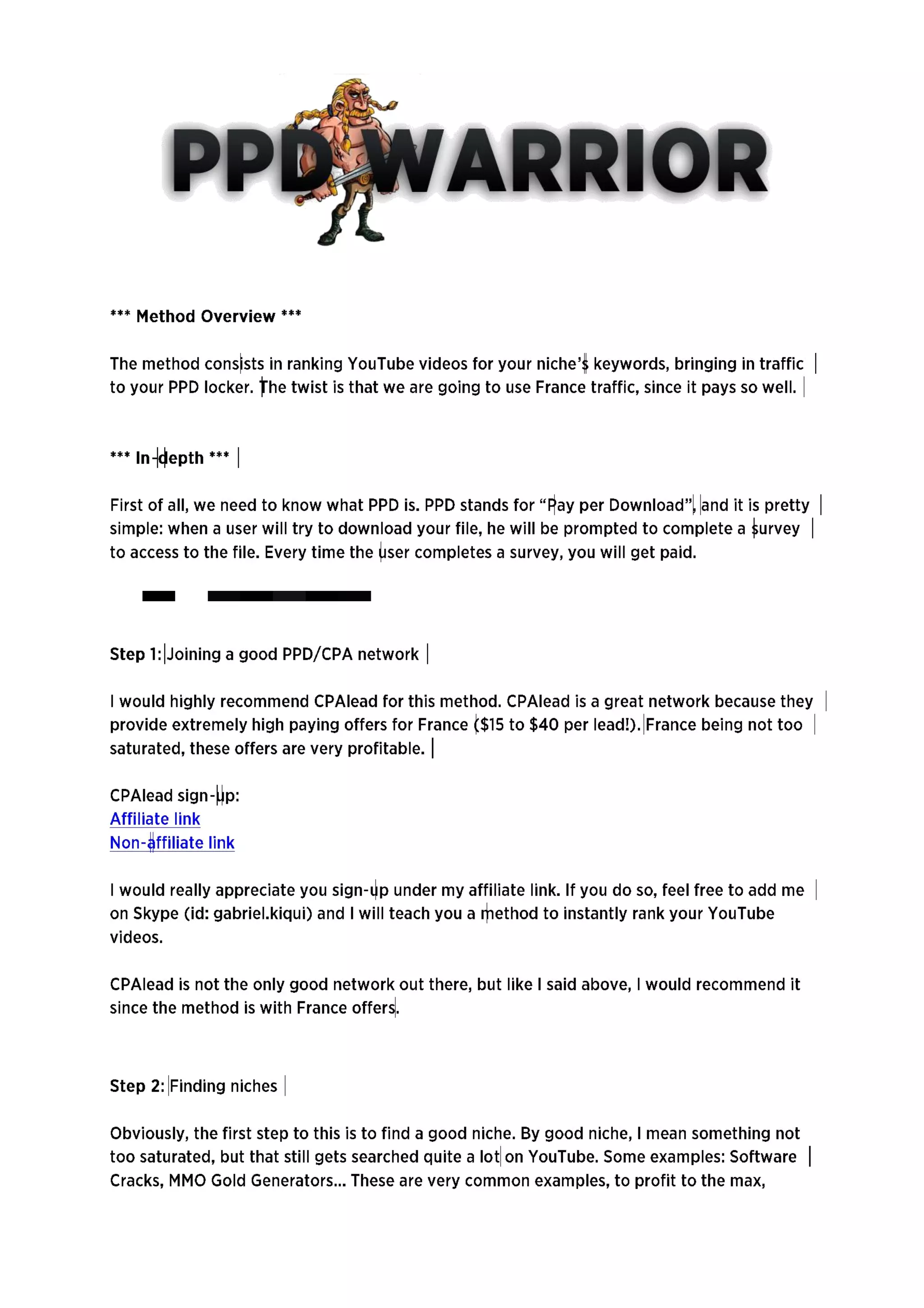 Cpa and ppd guide to $3000 per month 2014 by ppd warrior | PDF