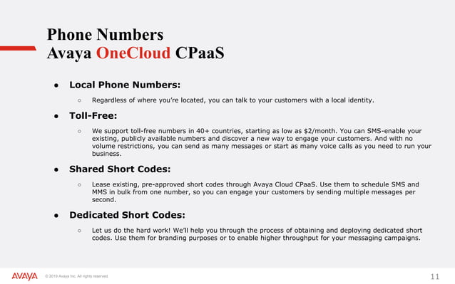 Avaya CPaaS Overview from Phillip Kujawa for TADHack-mini Phoenix | PPT