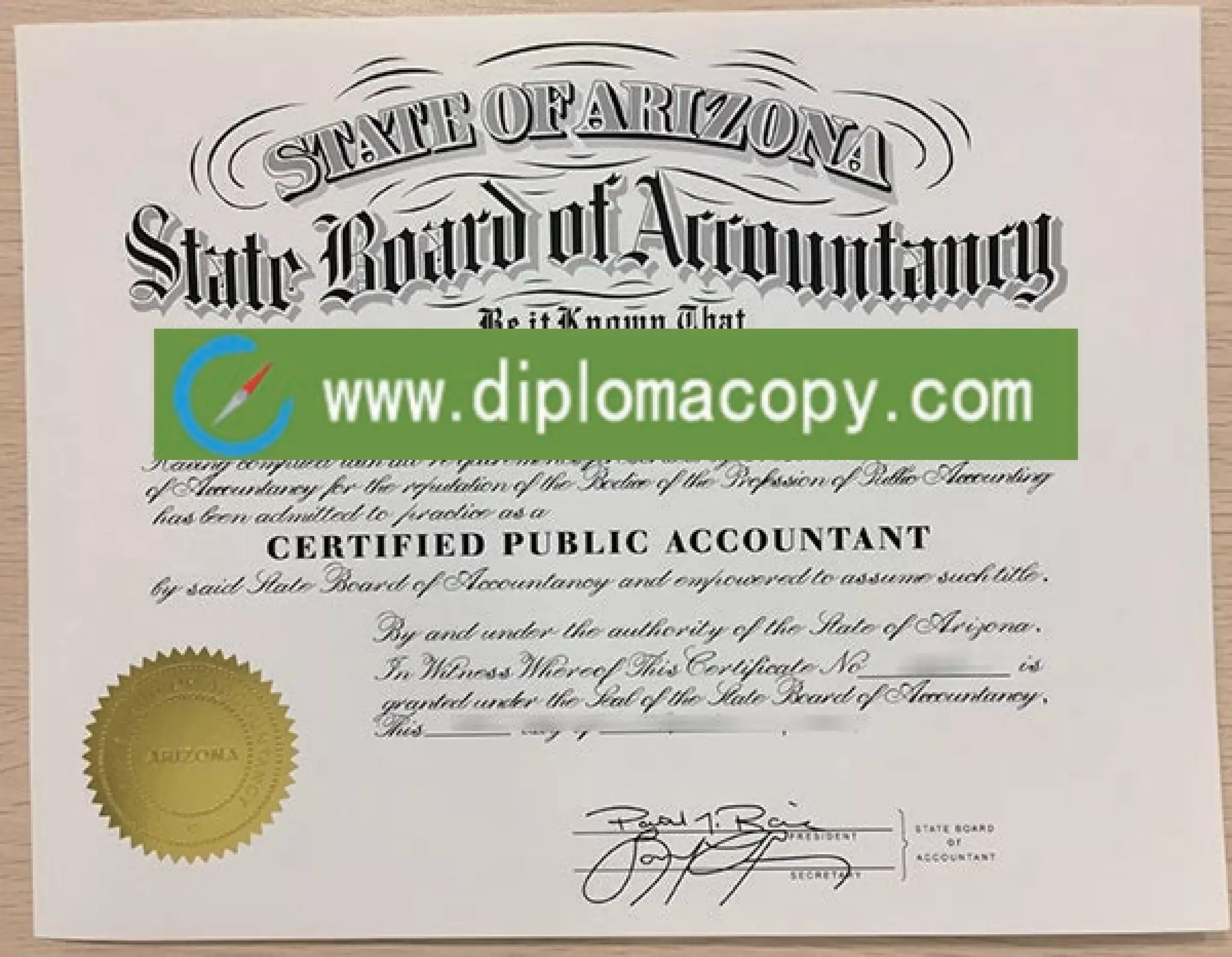 CPA certificate | PDF