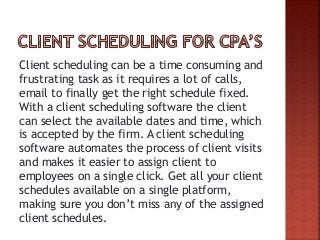 CPA Client Scheduling Software – QuickstartAdmin